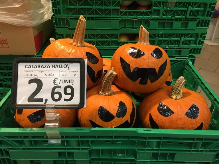 Calabazas "made in Spain" para Halloween
