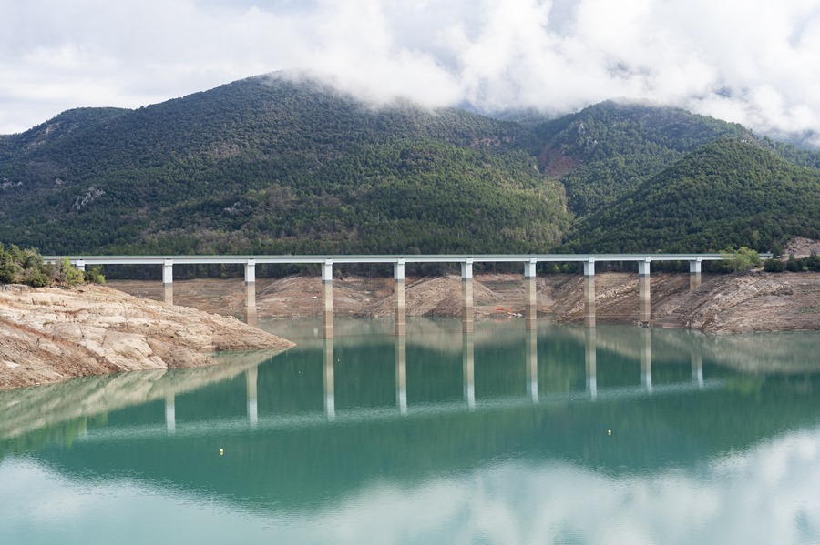 Las últimas lluvias propician un incremento del agua embalsada que ...