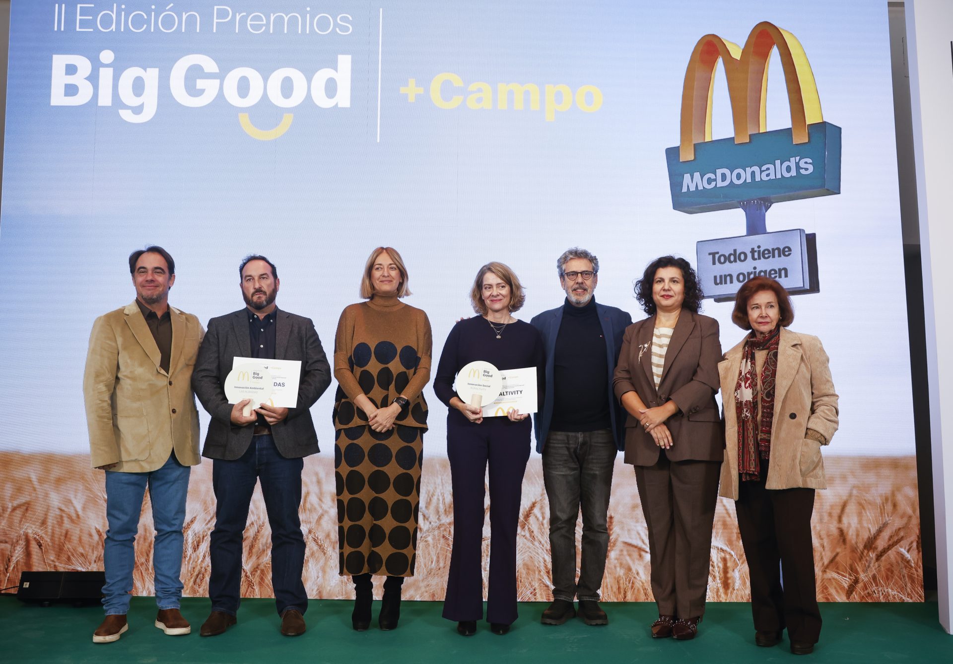 El campo femenino y la trashumancia son galardonados en los Premios Big ...